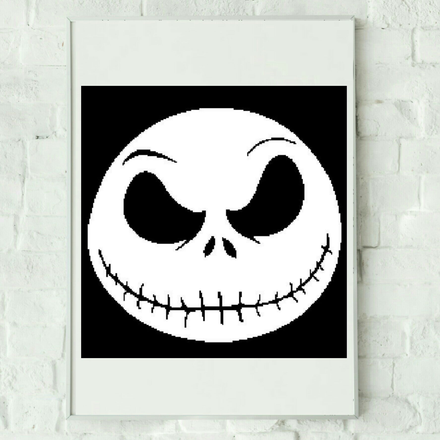 Jack Skellington Pumpkin King Pattern