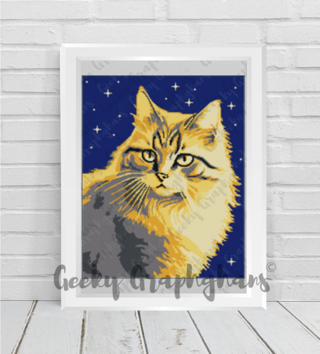 Dream Cat Crochet Graphghan Pattern – Geeky Graphghans