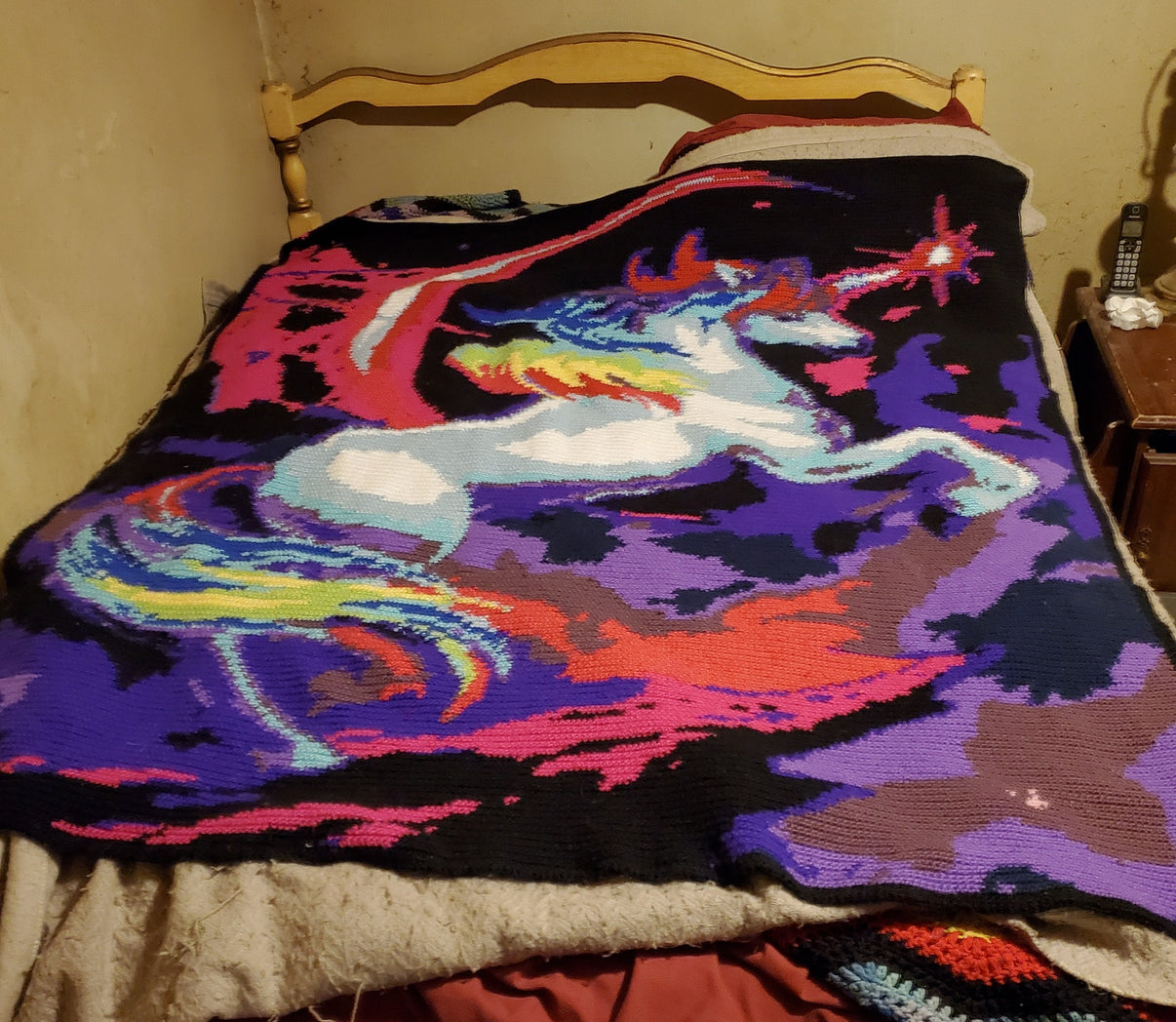 Magical Unicorn Crochet Graphghan Pattern – Geeky Graphghans