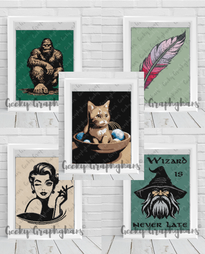 Lord of the Rings Inspired Crochet Graphghan Patterns – Geeky Graphghans