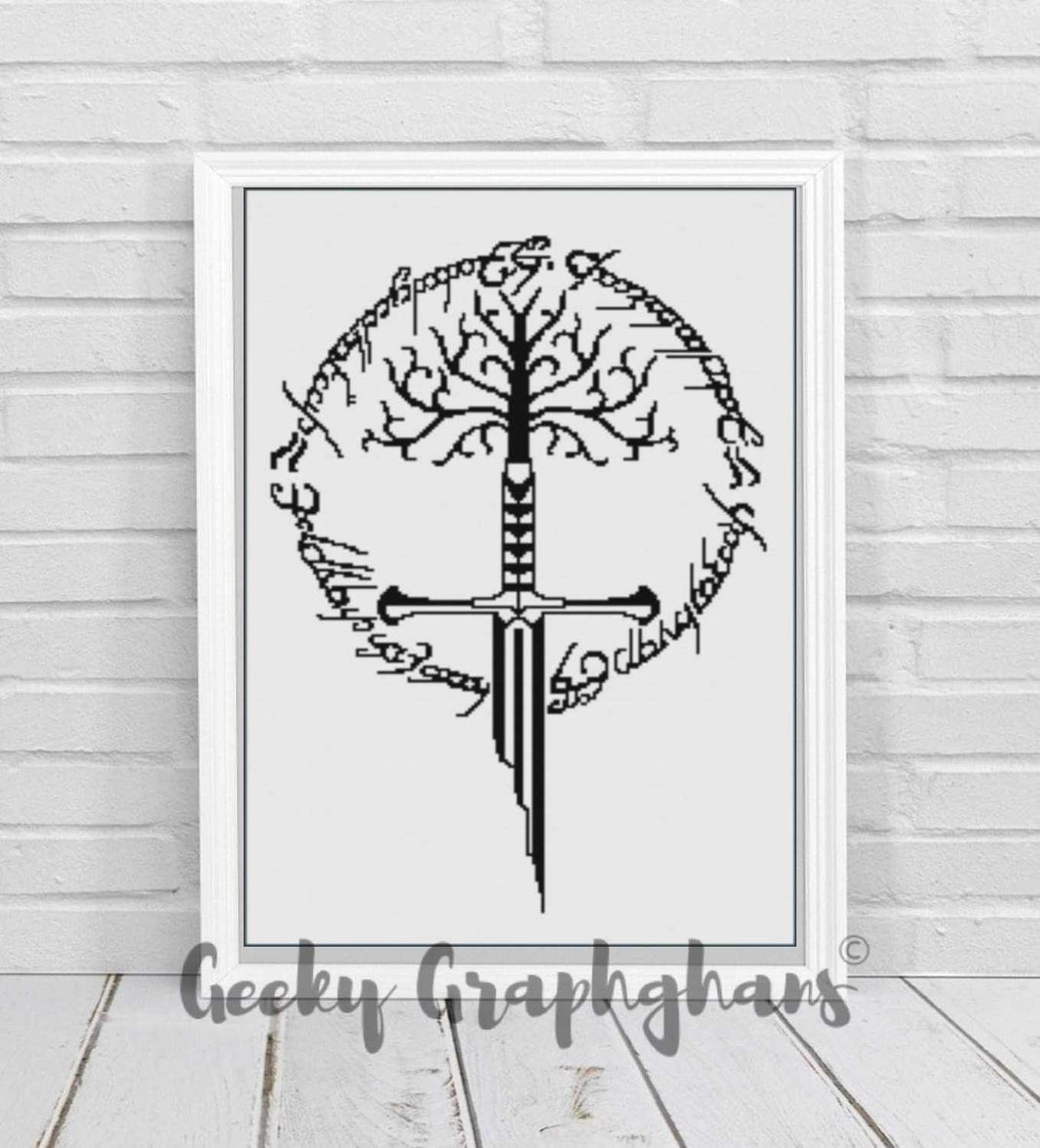Lord of the Rings Inspired Crochet Graphghan Patterns – Geeky Graphghans