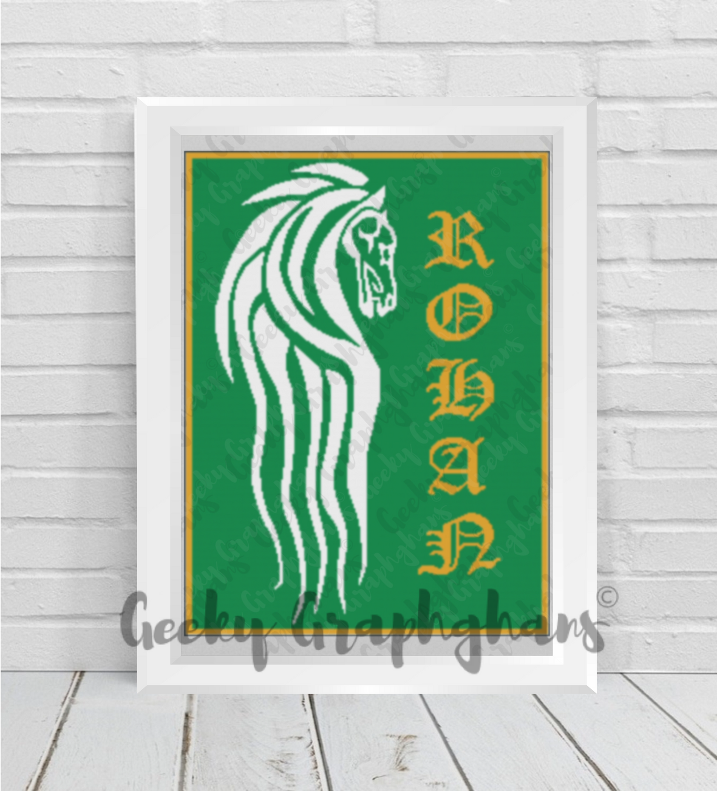 Rohan Banner Crochet Graphghan Pattern – Geeky Graphghans