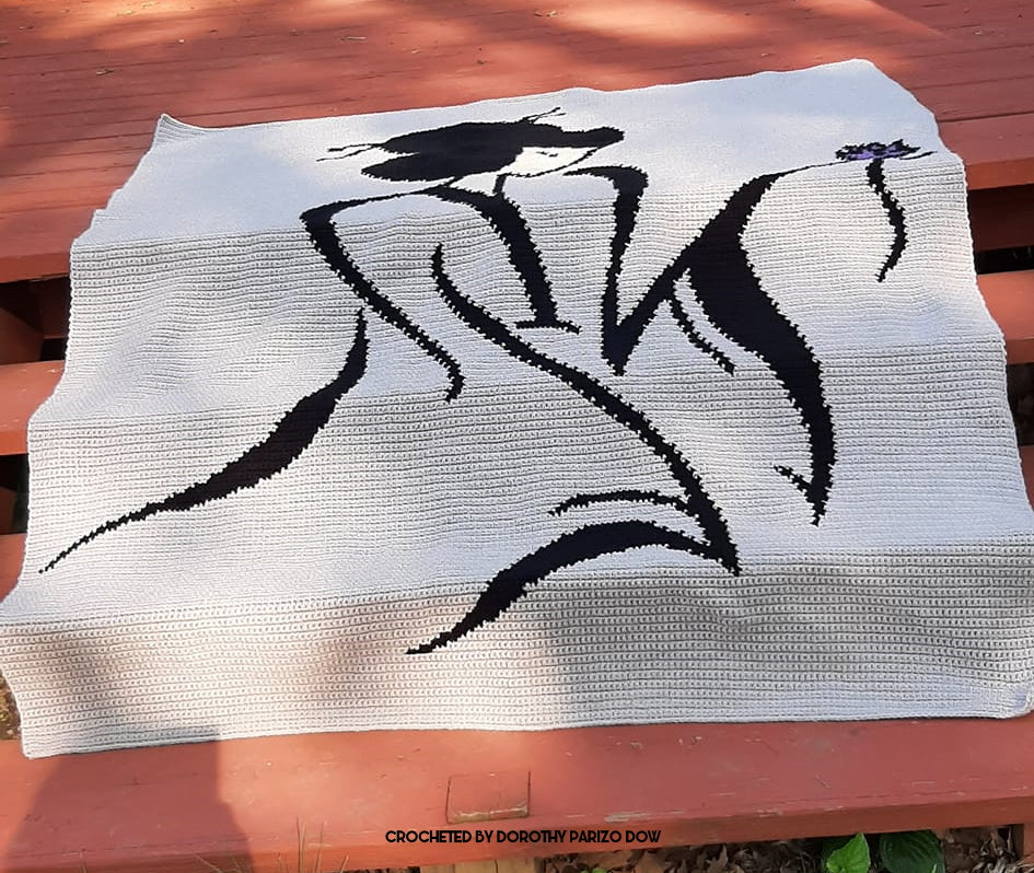 Geisha Crochet Graphghan Pattern – Geeky Graphghans