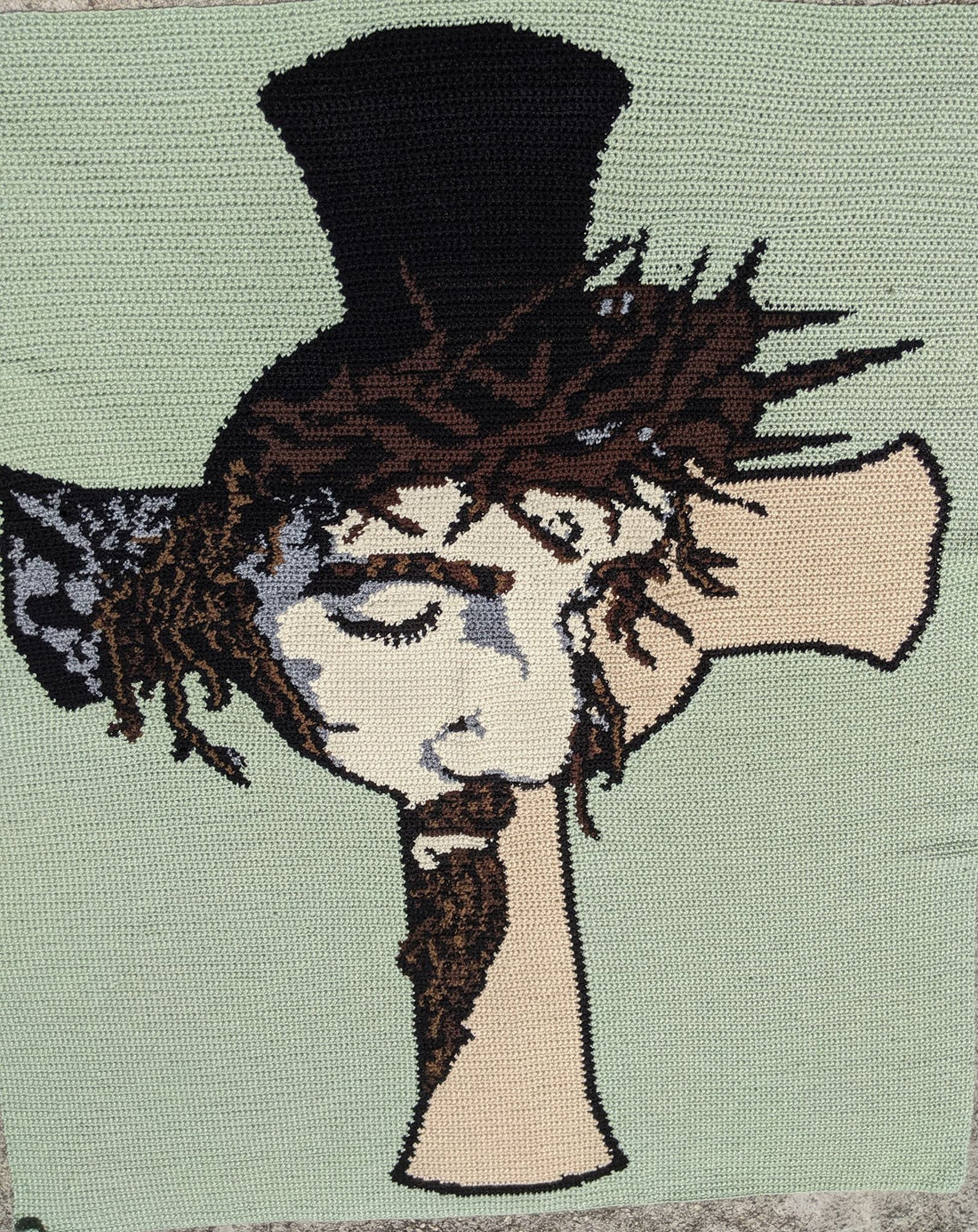 The Passion Graphghan Crochet Pattern – Geeky Graphghans