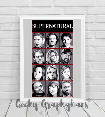 Supernatural Crochet Graphghan Patterns – Geeky Graphghans