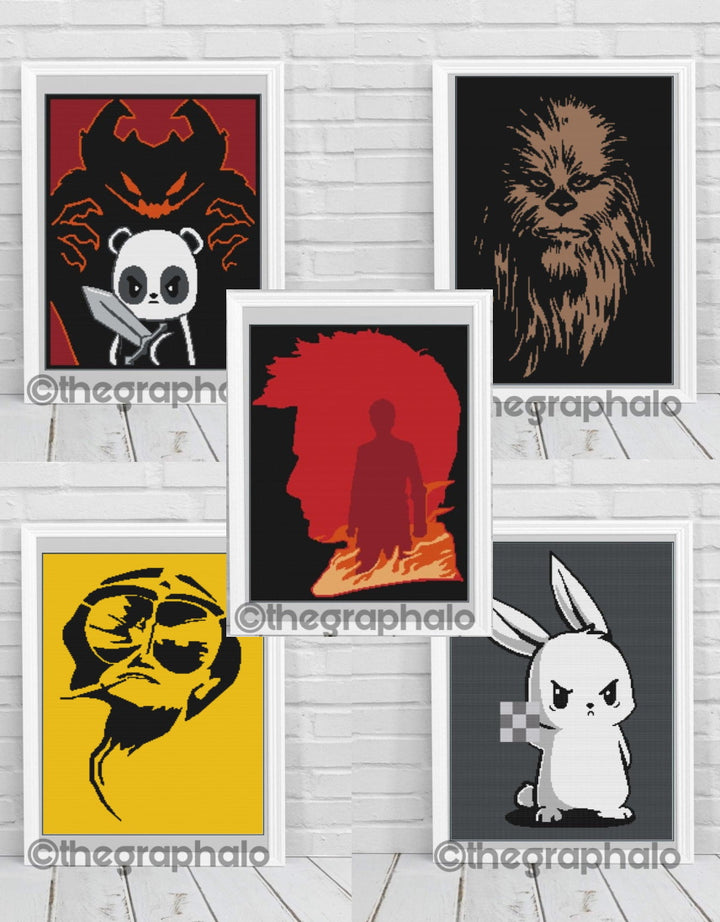 All Graphghan Patterns – Page 4 – Geeky Graphghans