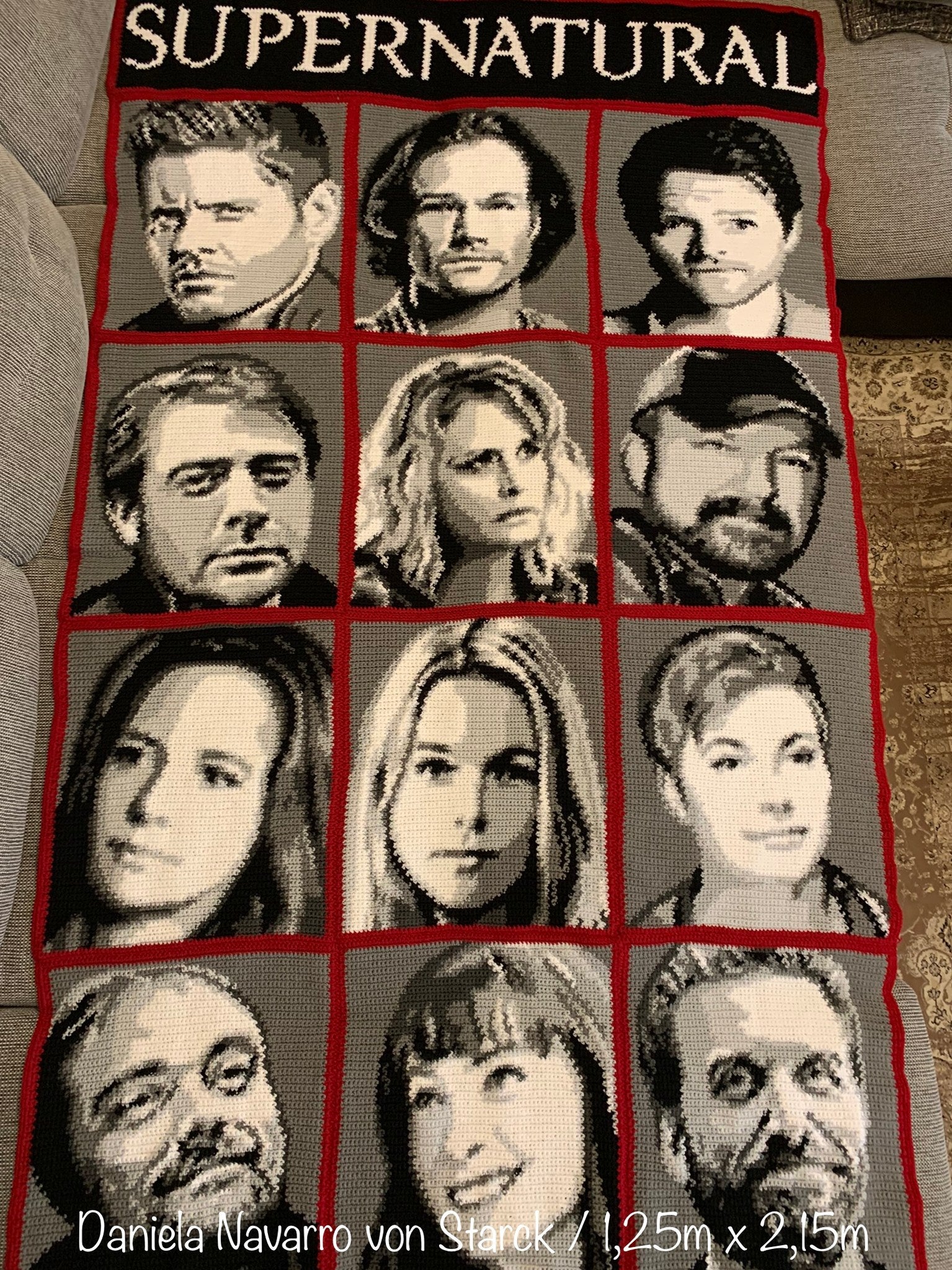 Supernatural Crochet Graphghan Patterns – Geeky Graphghans