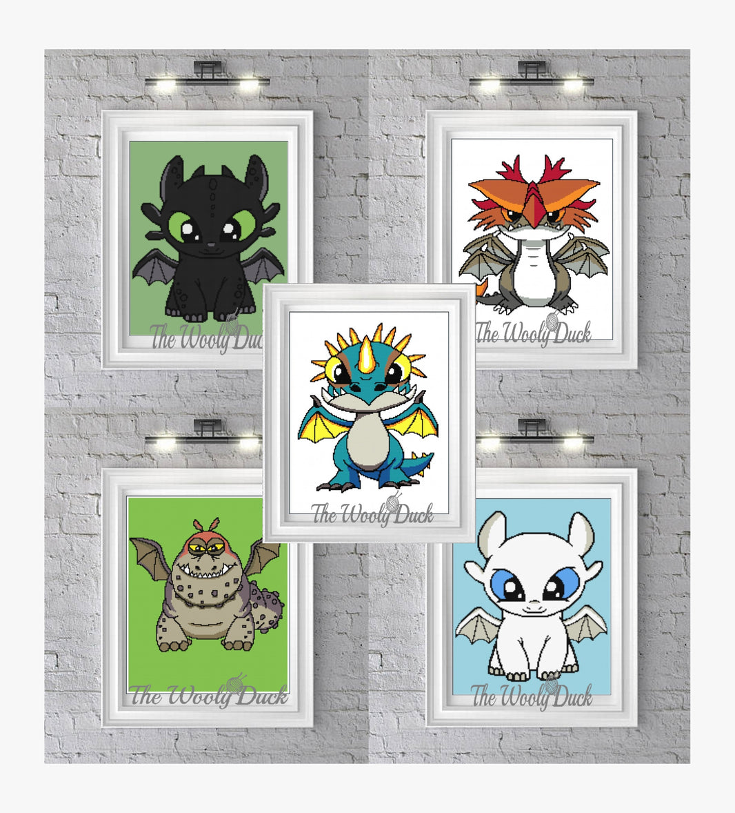 How To Train Your Dragon Crochet Graphghan Patterns – Geeky Graphghans