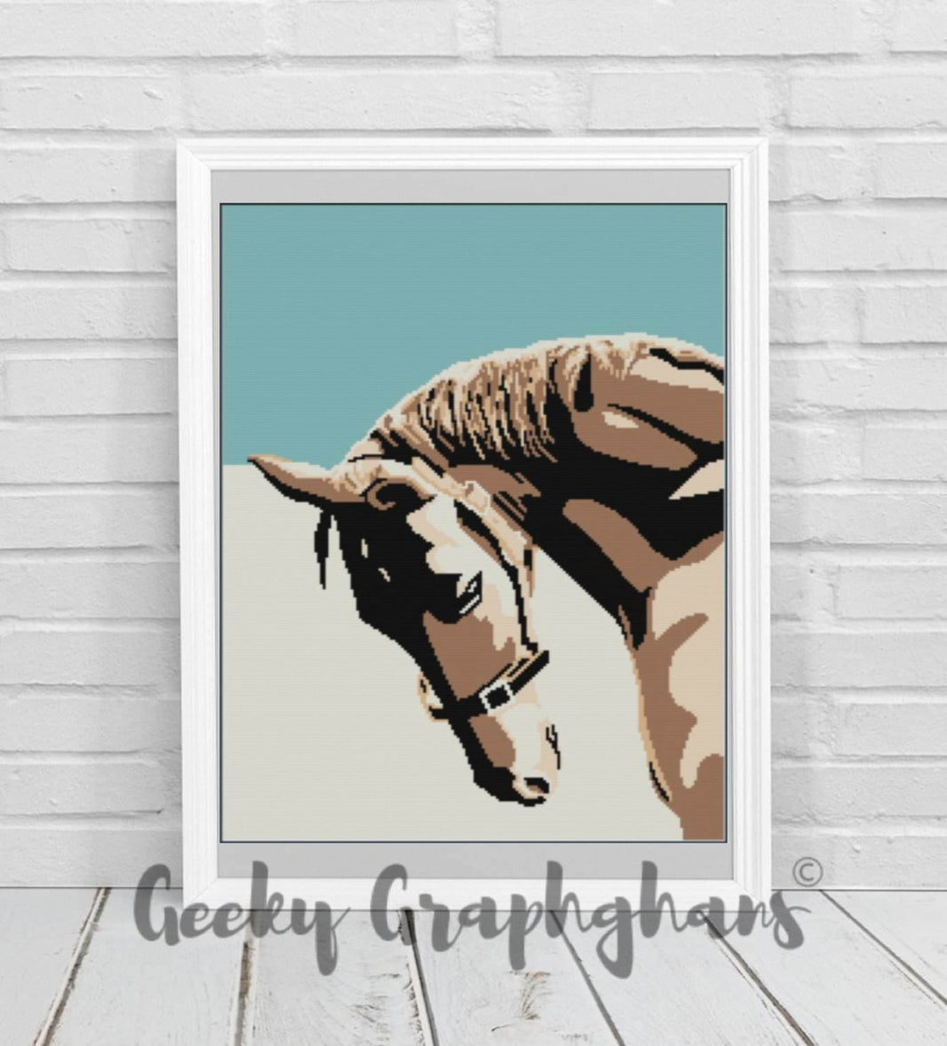 Equine: Crochet Graphghan Patterns Inspired By Horses – Geeky Graphghans