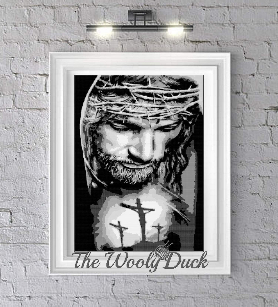 Jesus On The Cross Graphghan Pattern – Geeky Graphghans