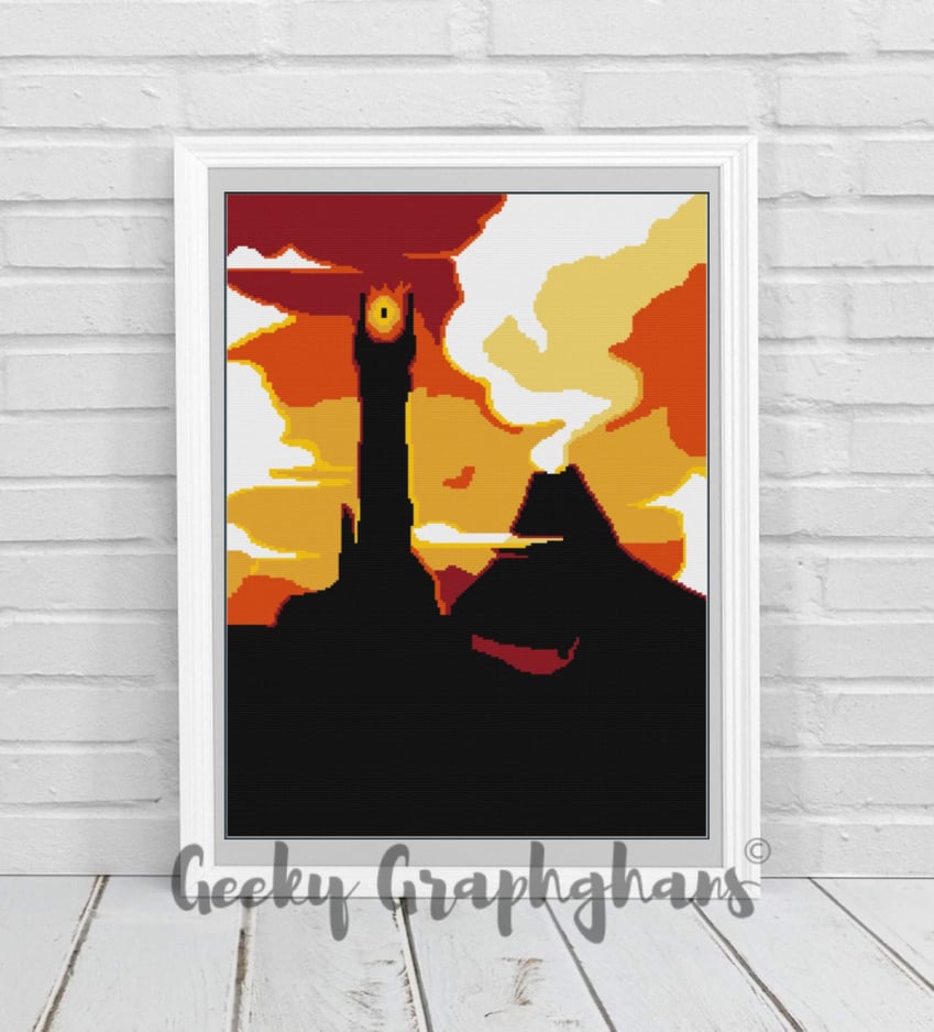 Lord of the Rings Inspired Crochet Graphghan Patterns – Geeky Graphghans