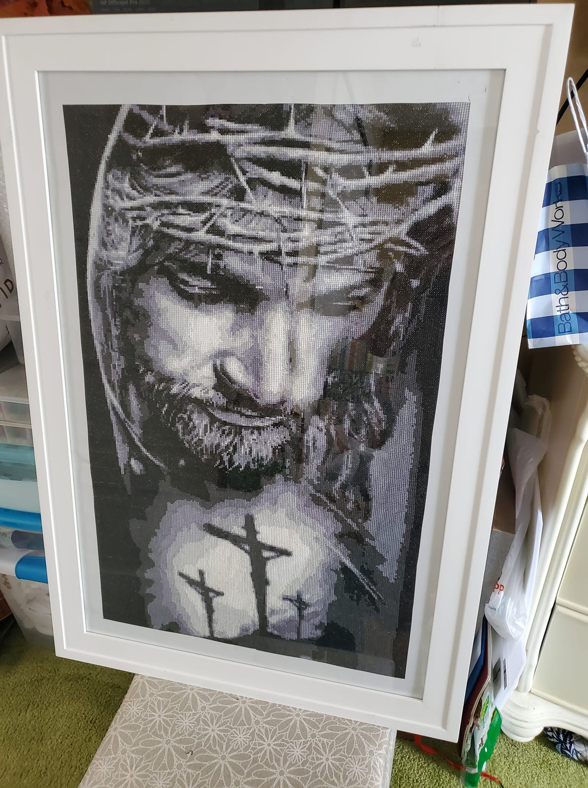 Jesus On The Cross Cross Stitch Pattern – Geeky Graphghans
