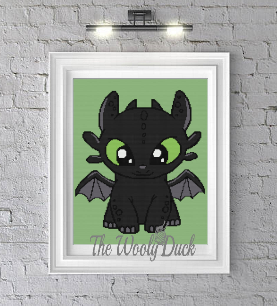 How To Train Your Dragon Crochet Graphghan Patterns – Geeky Graphghans