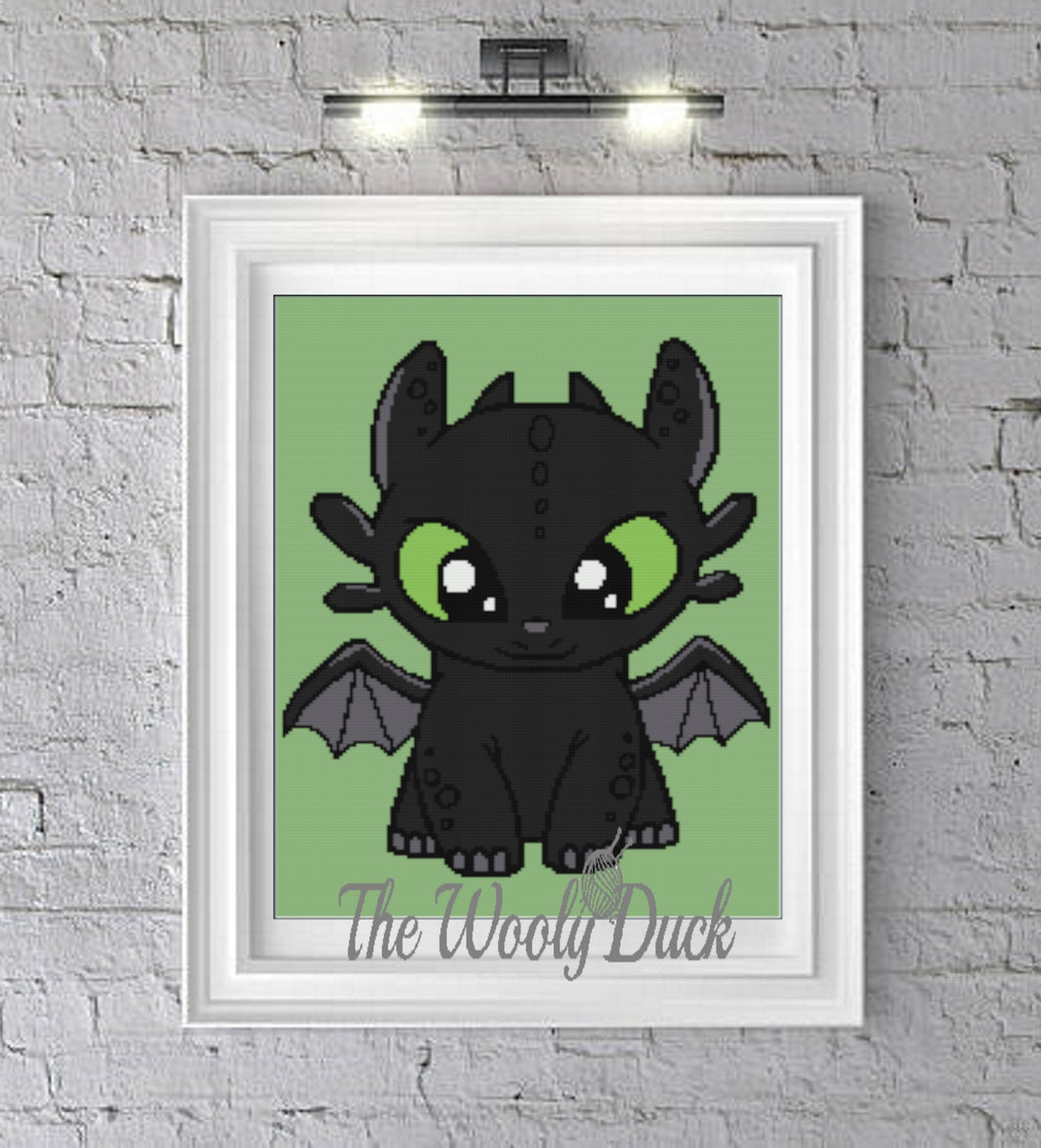 How To Train Your Dragon Crochet Graphghan Patterns – Geeky Graphghans