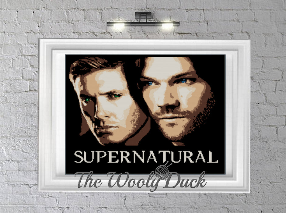 Supernatural Crochet Graphghan Patterns – Geeky Graphghans