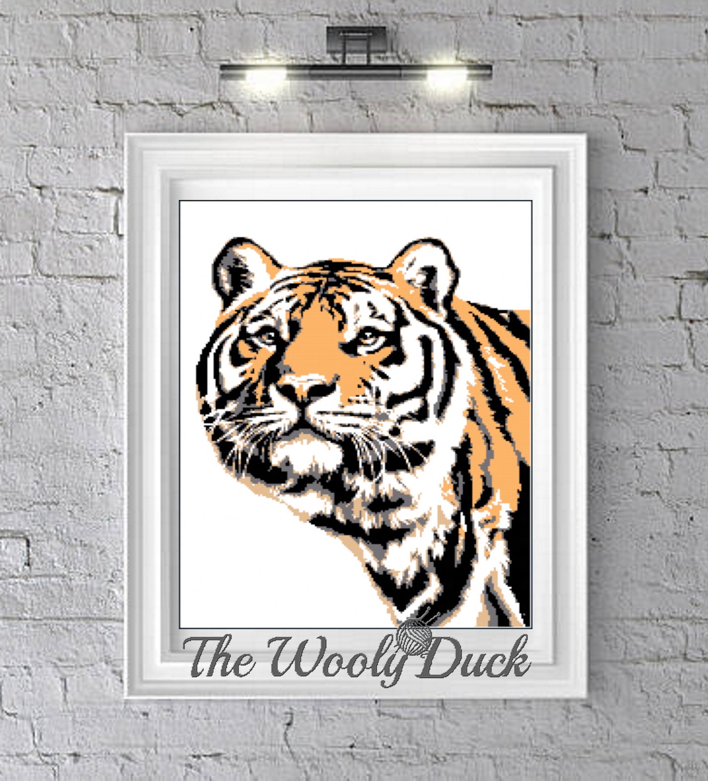 Tiger Crochet Graphghan Pattern – Geeky Graphghans