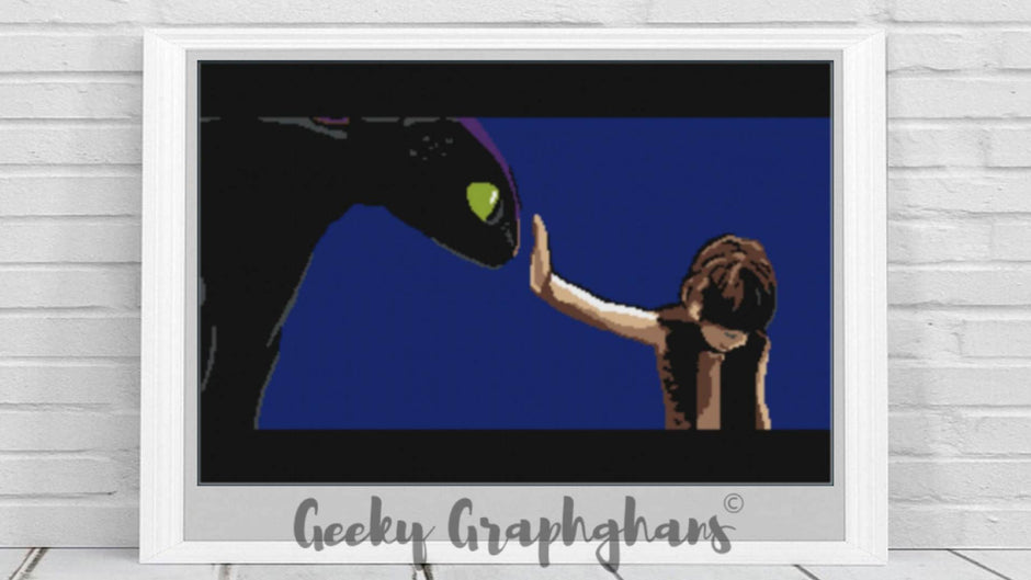 How To Train Your Dragon Crochet Graphghan Patterns – Geeky Graphghans