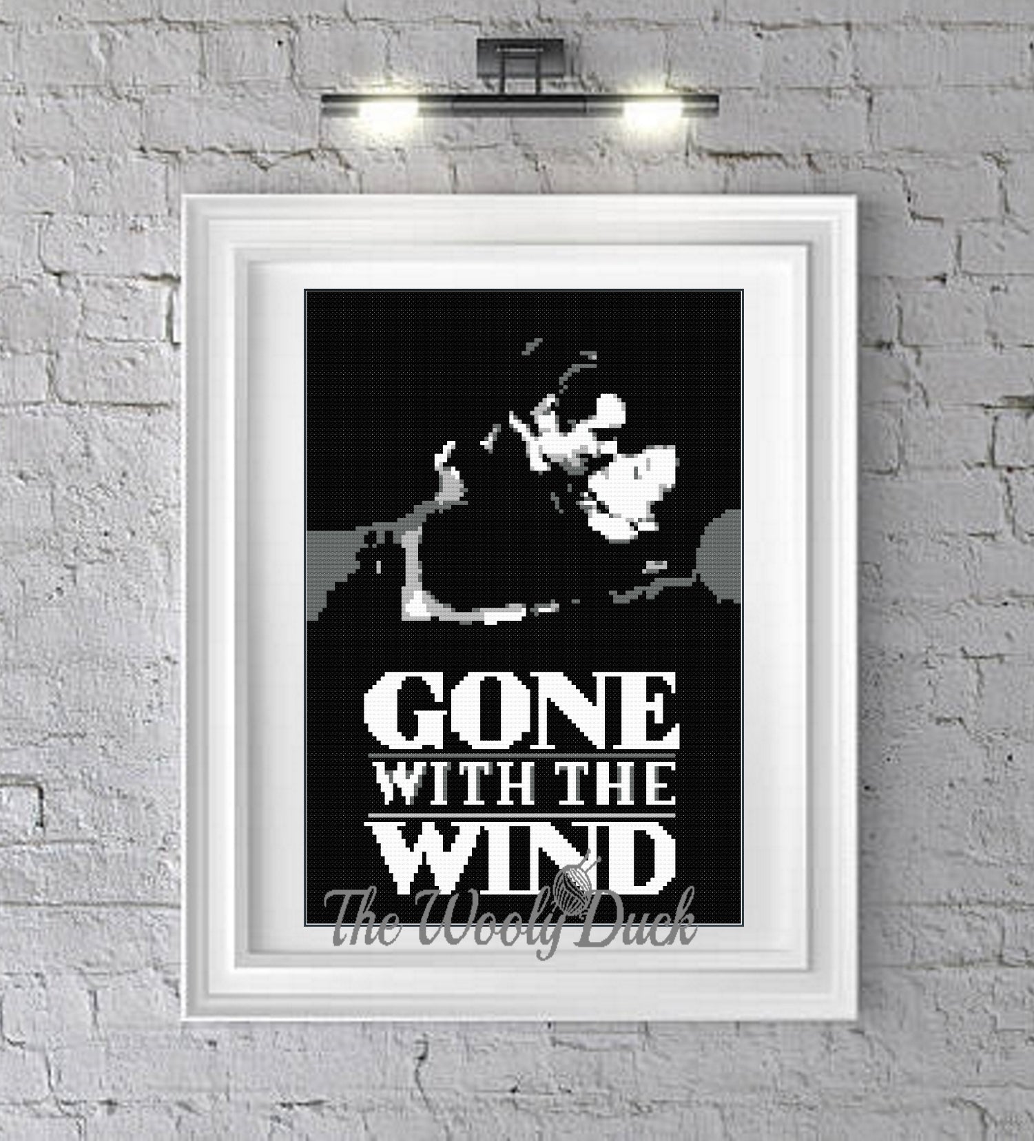 Gone with The Wind inspired graphghan pattern for mini c2c ( mini corn ...