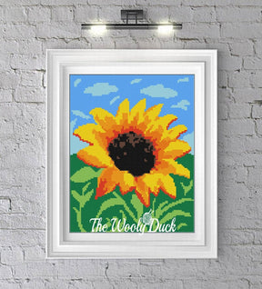 Mini C2C Sunflower Crochet Graphghan Pattern – Geeky Graphghans