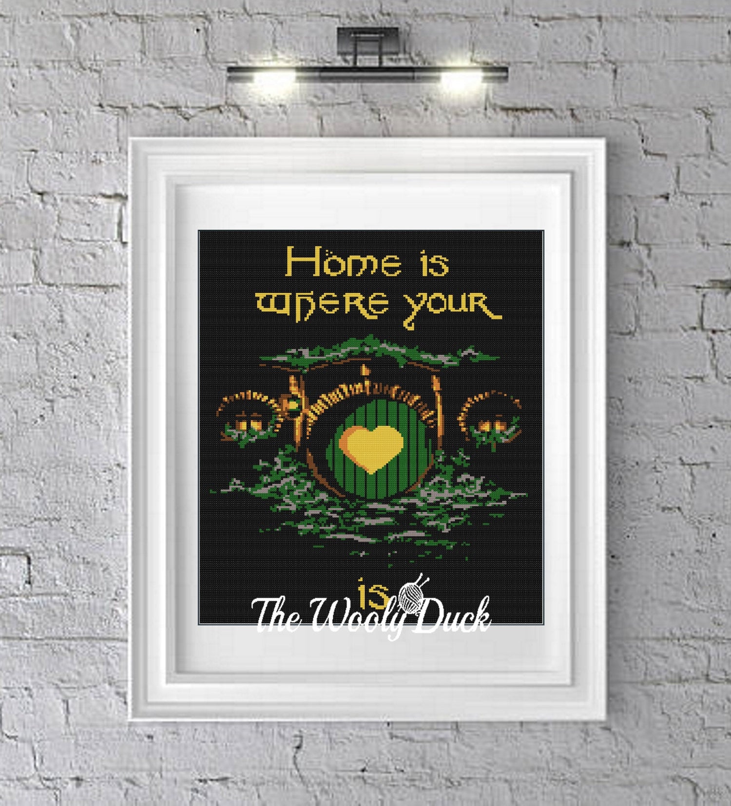 Home Is Where Your Heart Is Crochet Graphghan Pattern – Geeky Graphghans