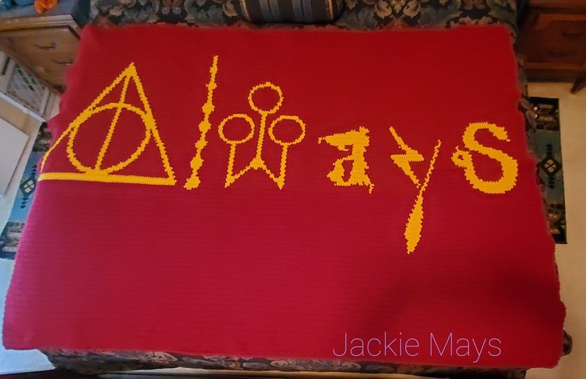 Always Crochet Graphghan Pattern – Geeky Graphghans