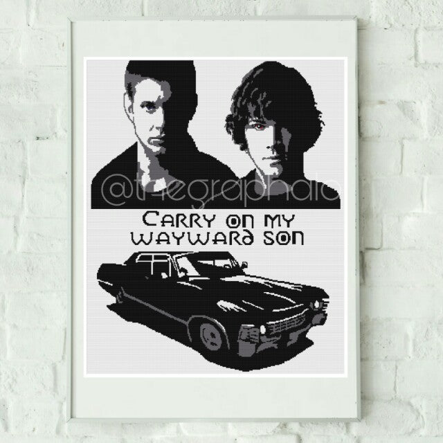 Supernatural Crochet Graphghan Patterns – Geeky Graphghans