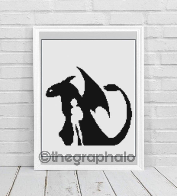 How To Train Your Dragon Crochet Graphghan Patterns – Geeky Graphghans