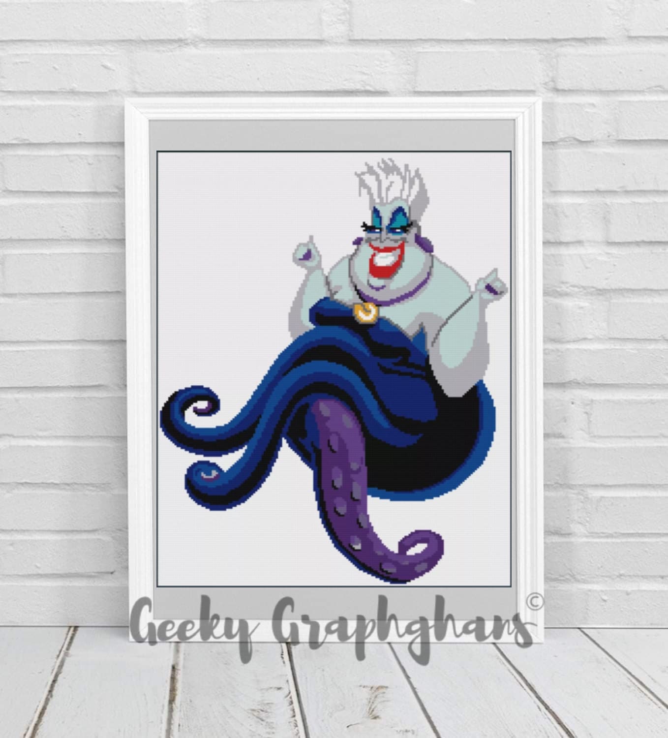 Ursula Crochet Graphghan Pattern – Geeky Graphghans